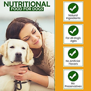 Dog Hip and Joint Supplement - 120 Chicken Flavored Chews | Includes Glucosamine Chondroitin for Dogs | Joint Supplement for Dogs | Dog Vitamins and Supplements | Dog Pain Relief Anti Inflammatory