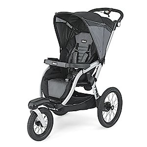 Chicco TRE Jogging Stroller - Titan | Black/Grey
