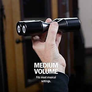 Meinl Percussion Series Signature Luis Conte Artist Shaker Musical Instrument with Medium Volume — NOT Made in China — for Live or Studio, 2-Year Warranty (SH4BK)