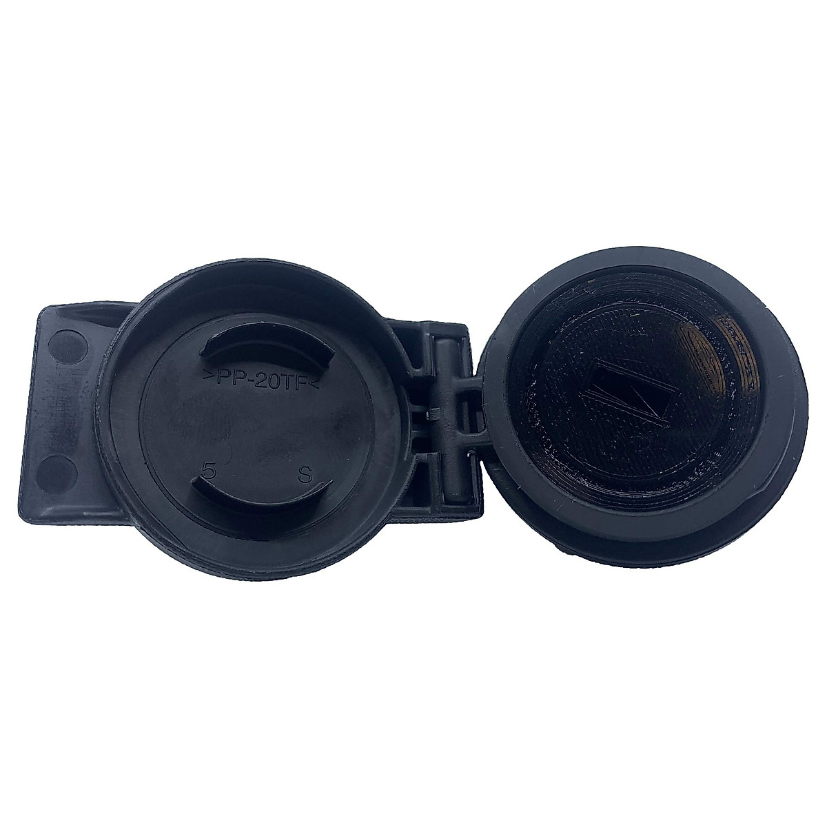 OFG Products Spare Tire Carrier Lock Assembly Replacement - Replaces 2007 and Newer Ford F Series Pickups (F-150/250/350) and Lincoln Truck Rear Bumper Spare Wheel Lock Assembly with No Key Required