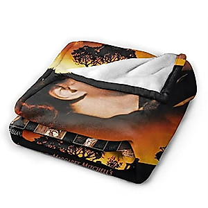 XUKE Gone with The Wind Multifunctional Blanket Ultra-Soft Micro Fleece Blanket, Super Soft, Warm, Cozy, Plush, Fuzzy,for Couch, Sofa, Living Room Or Bed Suite for All Season (80*60inch)