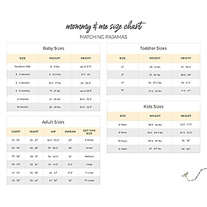 Burt's Bees Baby Unisex Baby Adult 2-Piece Mommy Matching Pajamas, 100% Organic Cotton, Golden Bee