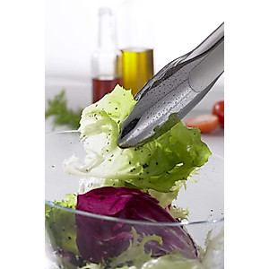 Rösle Stainless Steel 12-inch Lock and Release Tongs (12916)