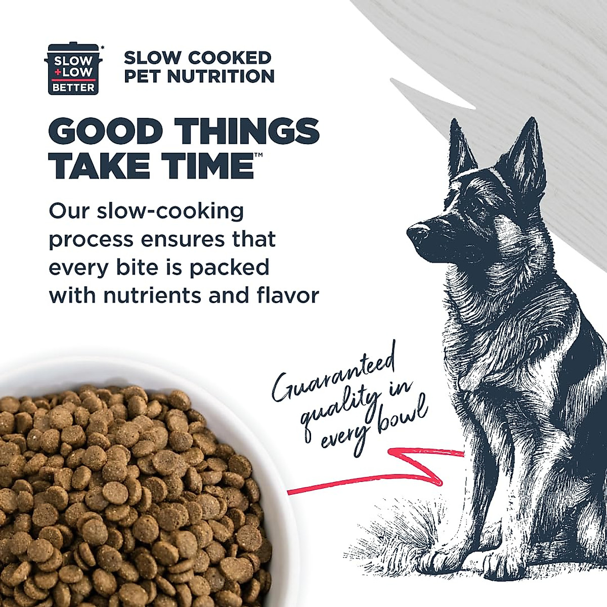 Blackwood Grain Free Dry Dog Food, Salmon & Field Pea Recipe, 4.5 Pound Bag for All Life Stages, Slow Cooked with Vitamins & Minerals for a Balanced Diet