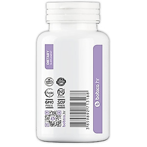Bobica Premium European Organic Lavender Capsules, Helps Reduce Stress, Calming, GMO Free, Gluten Free, All Natural, 250 mg, 90 Vegan caps