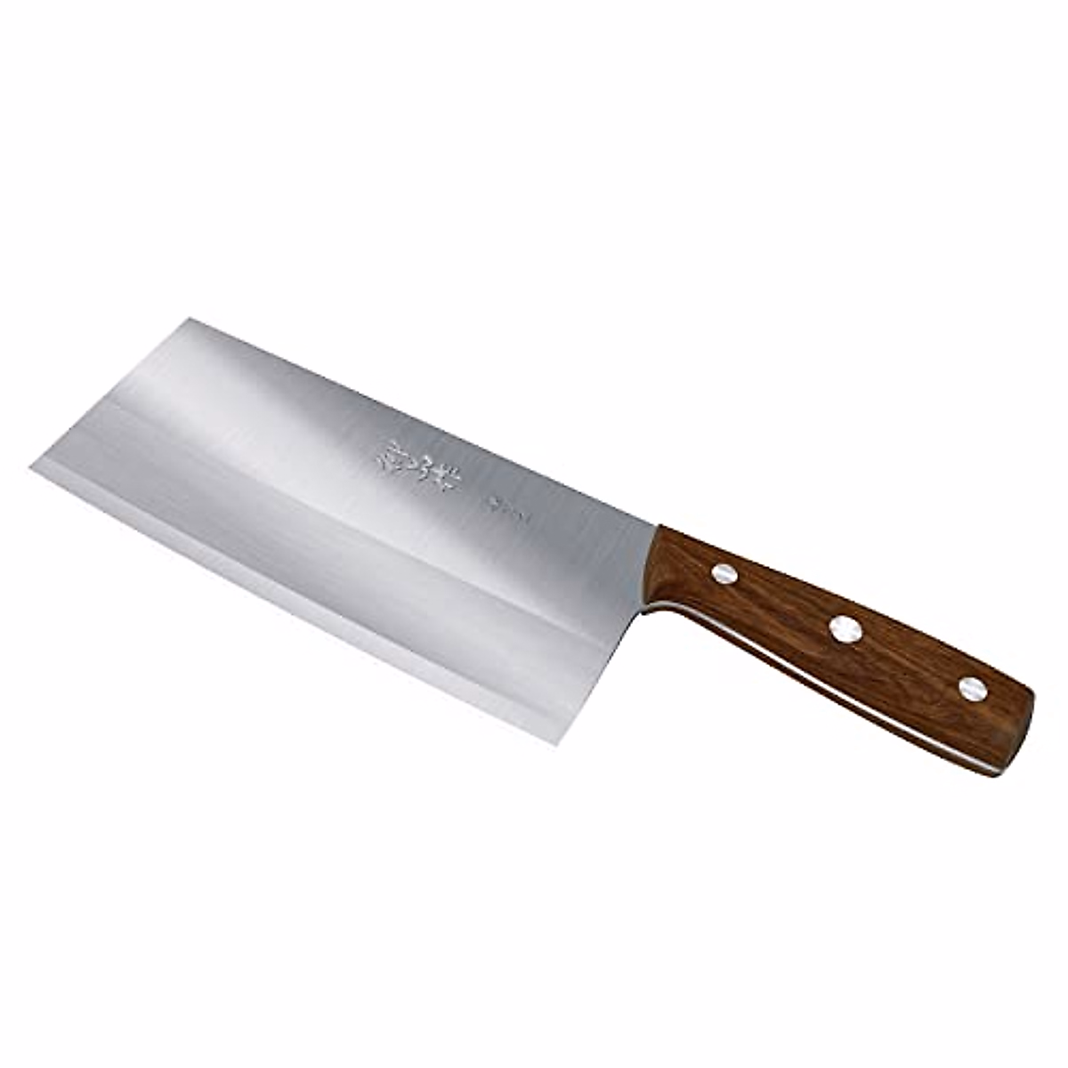 8Inch CHINESE CHEF'S KNIFE HEAVY DUTY VEGETABLE MEAT CLEAVER With Wood Handle