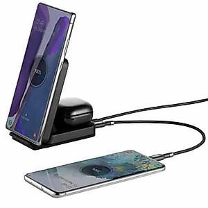 Ubio Labs 2-in-1 Wireless Charging Stand, Black