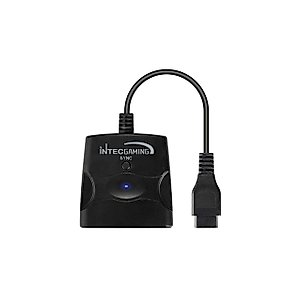 Intec Gaming Genesis Converter- Support PS5/PS4, Xbox One, Switch Pro Wire-Less Controller Play Retro Console, Consoles Adapter for Sega Genesis (Not Compatible with Xbox Series X/S Controller)
