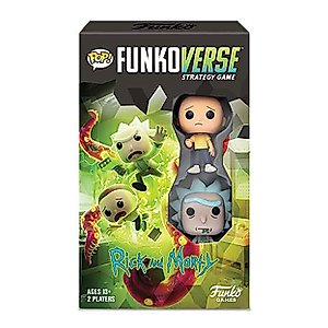 Funkoverse: Rick & Morty 100 2-Pack Board Game, 2 players