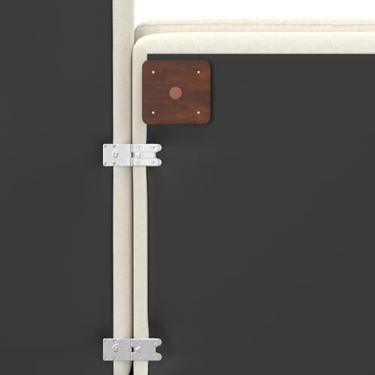 SIMPLIHOME Charlie Left-Facing Sectional Sofa in 100% Recycled Polyester Tightly Woven Performance Fabric, Cream, 122-inches Wide, Handcrafted Contemporary Style L-Shaped Couch with Chaise