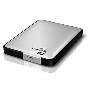 WD My Passport for Mac 500 GB USB 2.0 External Hard Drive - WDBL1D5000ABK-NESN