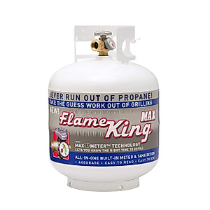 Flame King 20 lb Propane Tank Cylinder Bundle with Cover