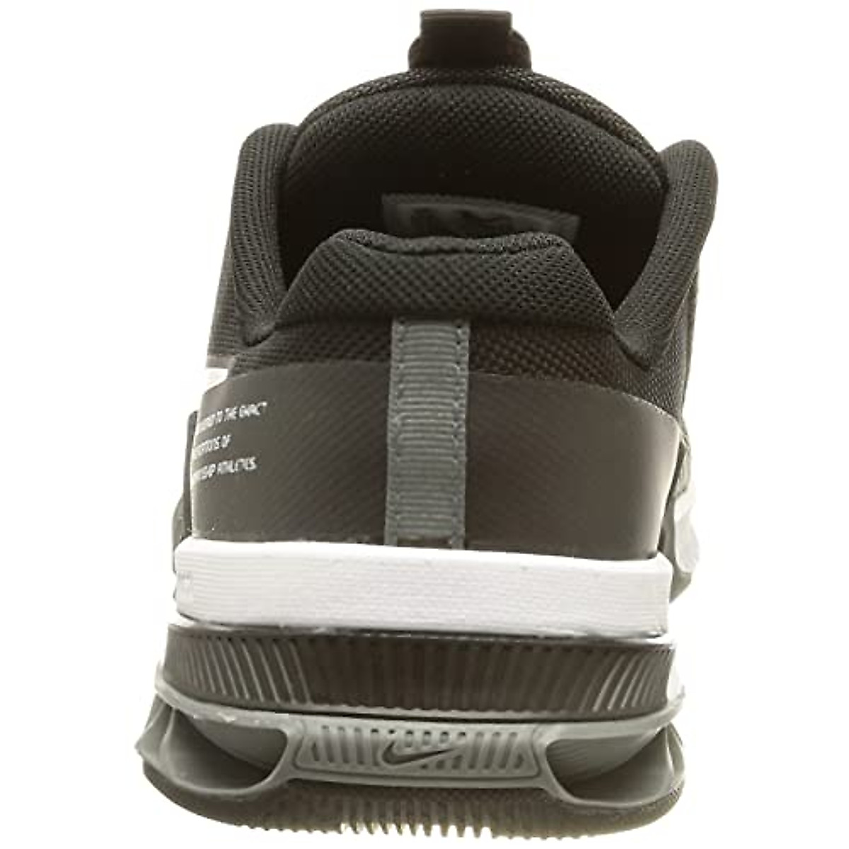 NIKE Women's Running Shoe, Black White Dk Smoke Grey Smok, 9.5