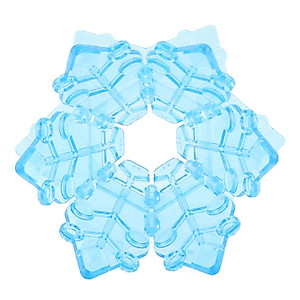 Coffee Strainer, Easy to Use Foldable Portable Snow Shaped Coffee Filter Maker for Drinks (Blue)