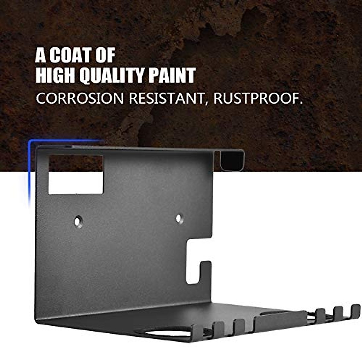 SALUTUY Switch Holder, Switch Brackcet 6.8 X 4.8 X 4.2inch Fixes Tightly Maximize Your Workspace,for Game Host