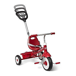 Radio Flyer 456 Stroller Tricycle, Red