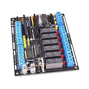 CANADUINO® PLC MEGA328 Electronics DIY Kit (100% Compatible with Arduino)