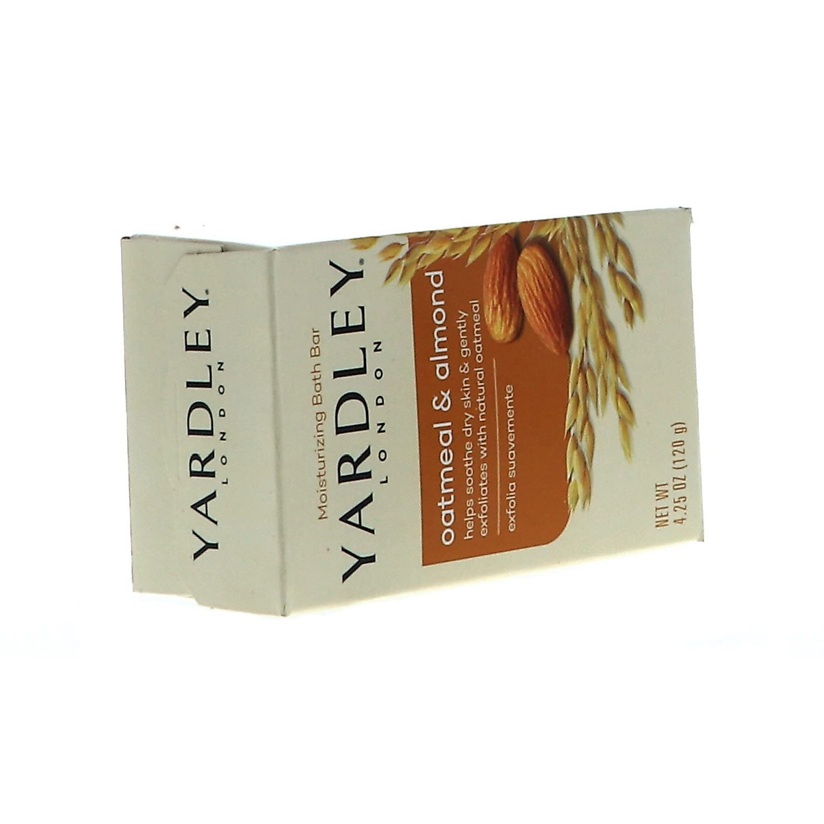 Yardley of London Naturally Moisturizing Bar Soap Oatmeal & Almond 3+1 Free