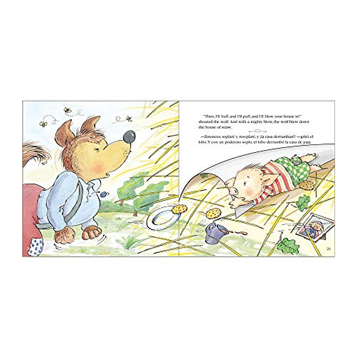 The Three Little Pigs Los Tres Cerditos Bilingual Storybook—Classic Children's Books With Illustrations for Young Readers, Keepsake Stories Collection (32 pgs) (Volume 29)