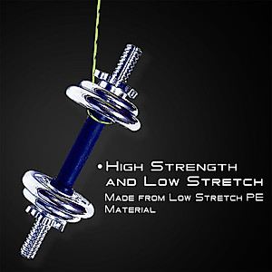 Maxcatch Braided Fly Line Backing for Fly Fishing 20/30lb(White, Yellow, Orange, Black&White, Black&Yellow, Blue, Pink, Green, Purple) (Black, 20lb,300yards)