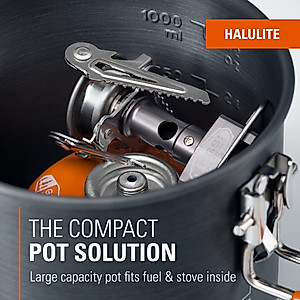 GSI Outdoors, Halulite Boiler, The Perfect Packable Pot, 1.1 Liter