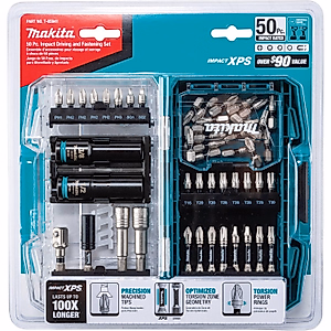 Makita T-05941 Impact XPS® 50 Pc. Impact Driving and Fastening Bit Set