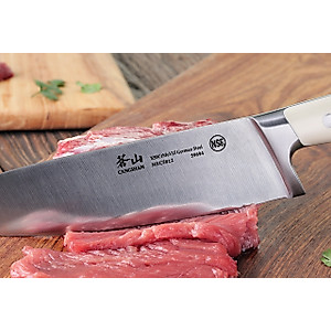 Cangshan S1 Series 59694 German Steel Forged Chef Knife, 8-Inch