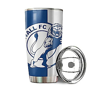 Millwall Fc The Lions Tumbler 20oz & 30oz Stainless Steel Travel Mug
