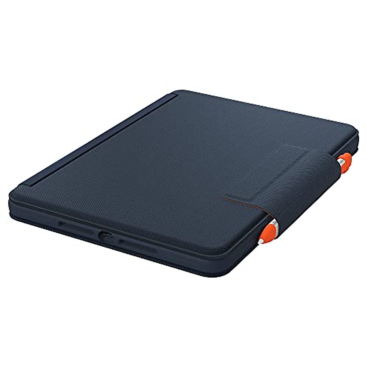 Logitech Rugged Combo 3 Touch iPad® Keyboard Case with Trackpad and Smart Connector for iPad (7th, 8th and 9th Generation) for Education - Classic Blue