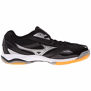Mizuno Women's Wave Rally 5 Volley Ball Shoe,Black/Silver,6 M US