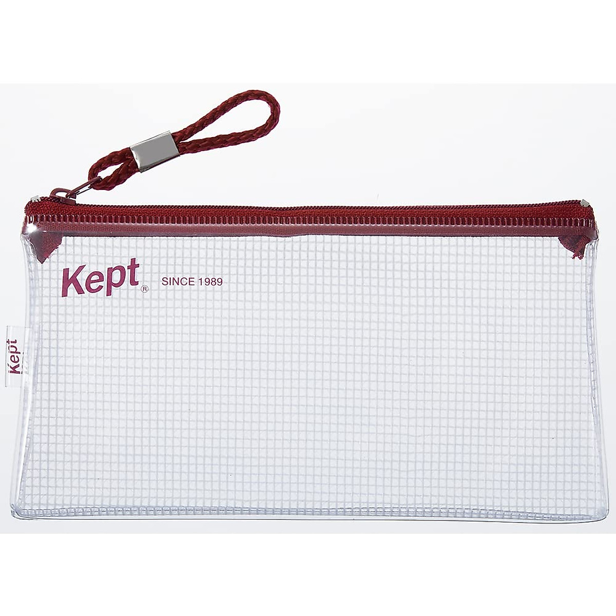 レイメイ藤井 Kept Raymay Fujii KPF603R Pencil Case, Clear Pen Case, Red