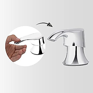 Pfister Rosslyn Kitchen Faucet with Pull Down Sprayer and Soap Dispenser, Single Handle, High Arc, Polished Chrome Finish, F5297RSSRC