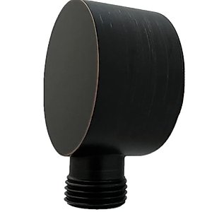 Faucet Wall Supply Elbow Drop Ell for Hand Held Shower Hose,Wall Union Water Supply for Handheld Shower Head,Shower System Wall Elbow Hand Shower Replacement Parts,Tub Hose Adapter Attachment Bronze