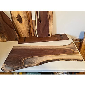 24x12" Walnut Cutting Board - Serving Board - Bathtub Tray - Cheese Board - Butcher Block - Food grade Walrus Oil