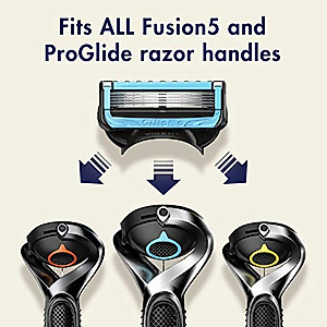 Gillette Fusion5 ProShield Chill Men's Razor Blades, 8 Blade Refills
