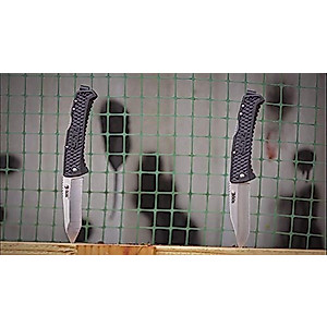 SOG Pocket Knife and Folding Knife - Traction EDC Knife, Work Knife and Folding Pocket Knife with 3.5 Inch Satin Blade, GRN Handle and Clip (TD1011-CP),Black