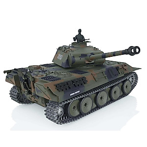 TOUCAN RC HOBBY Heng Long Tk7.0 1/16 Remote Control Tank Ir Bb Shoots Military Armored Car Smoke Effect (Upgraded Edition)