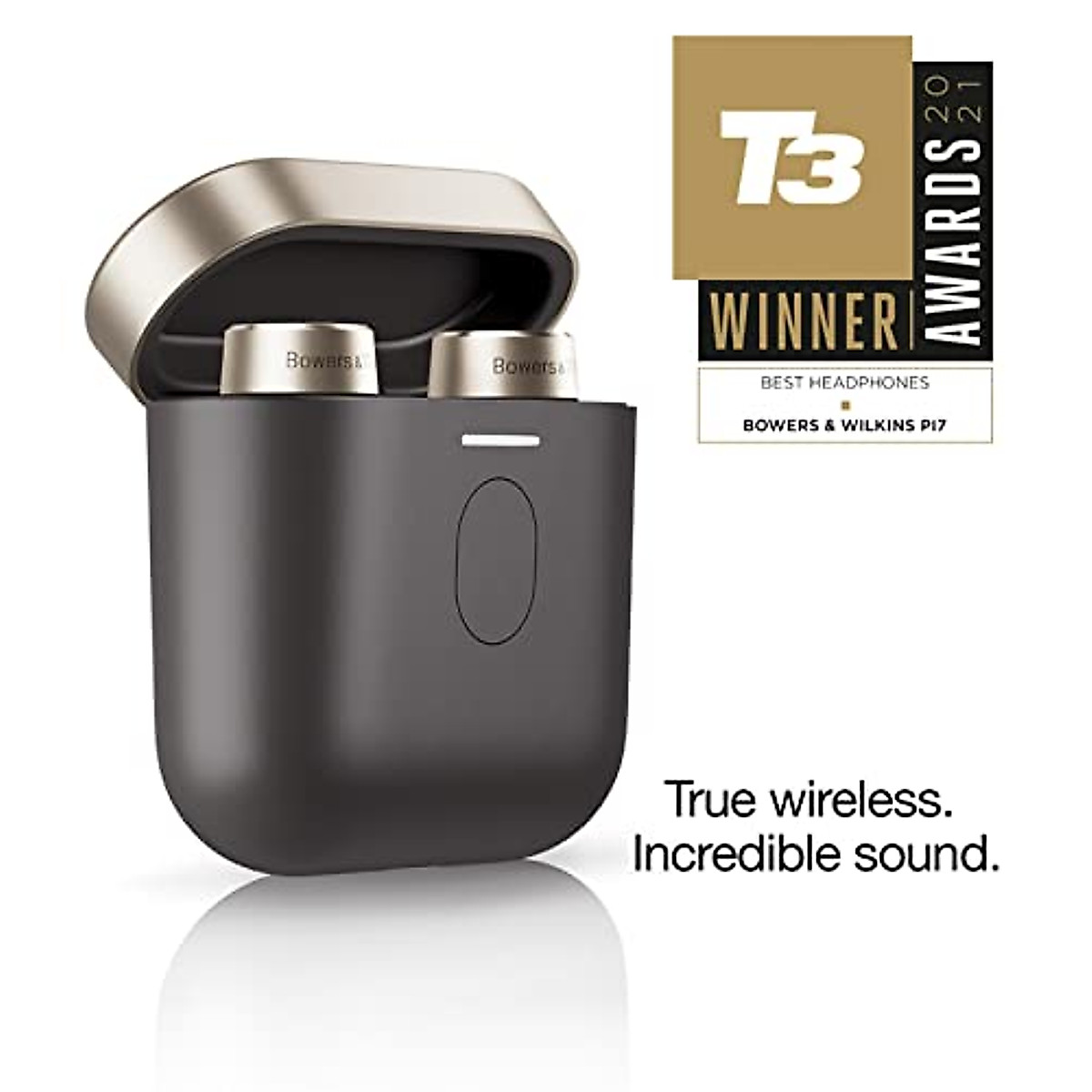 Bowers & Wilkins PI7 True Wireless in-Ear Headphones (Charcoal)