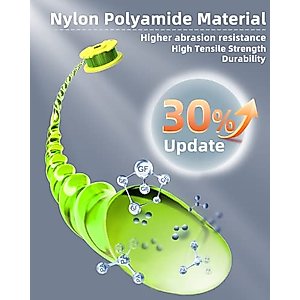 Weed Wacker String Compatible with Ryobi One Plus+ AC80RL3, 0.08'' String Trimmer Line,Weed Eater String Compatible with Ryobi 18V, 24V, 40V Trimmers(10 Replacement Spool, 2 Trimmer Cap Cover)