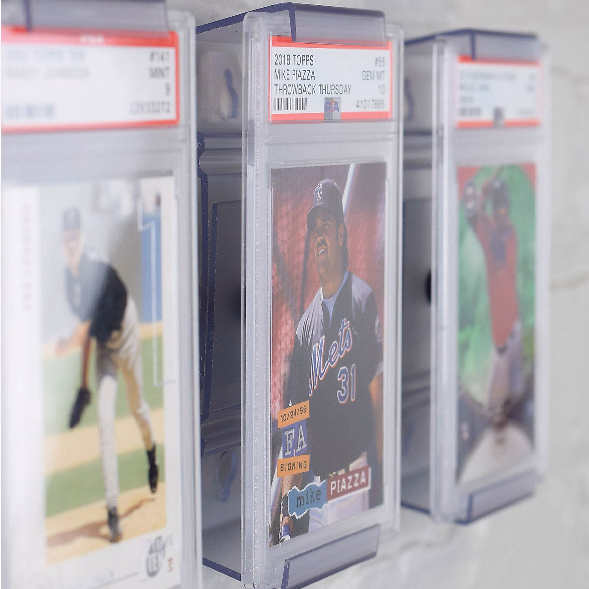 CollectorMount Card Mount 1 Pack, for Graded PSA Trading and Sports Cards, Shelf Stand or Wall Mount Display