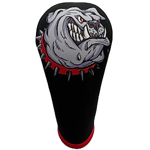 Bulldog Driver 460cc Club Headcover Handmade by BeeJo's Golf