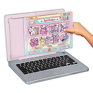 Disney Princess Style Collection Laptop with Phrases, Sound Effects & Music! Girls Toy Pretend Laptop