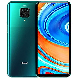 Xiaomi Redmi Note 9 Pro 64GB + 6GB RAM, 6.67" FHD+ DotDisplay, 64MP AI Quad Camera, Qualcomm Snapdragon 720G LTE Factory Unlocked Smartphone - International Version (Tropical Green)