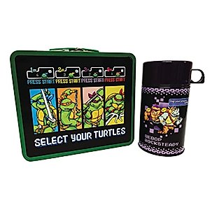Teenage Mutant Ninja Turtles: Arcade Lunchbox with Thermos Previews Exclusive
