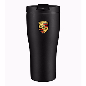 Porsche Matte Black Thermal Coffee Tumbler