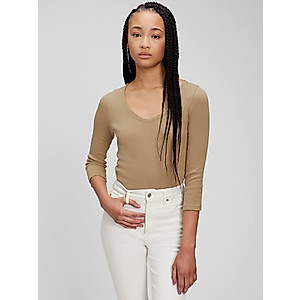 GAP Womens 3/4 Sleeve Ballet T-Shirt