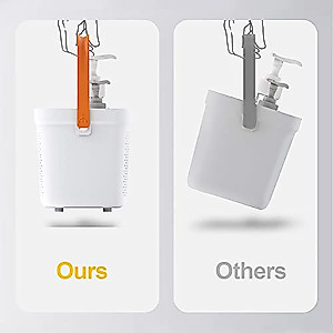 A-XINTONG Portable Shower Caddy with Handle Plastic Storage Basket Shower Organizer Bin for Bathroom, Kitchen, College Dorm Room, Home, Hotel