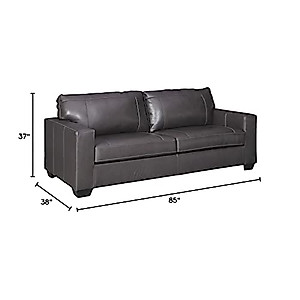 Signature Design by Ashley Morelos Sofa, 0, Charcoal
