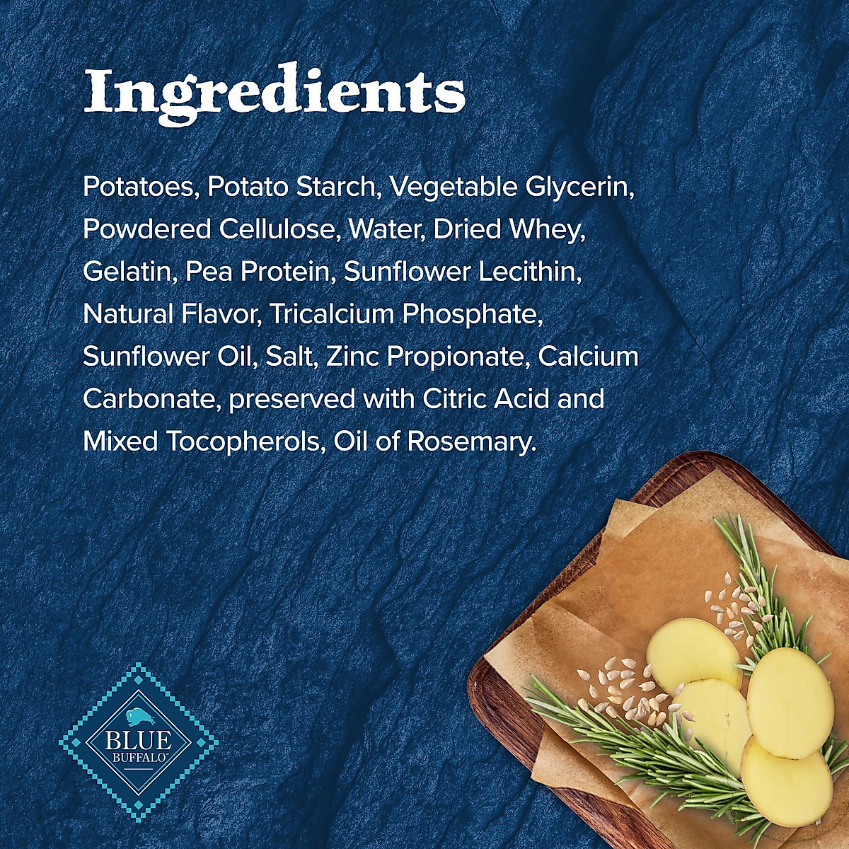 Blue Buffalo Wilderness Wild Bones Grain-Free Dental Chews Dog Treats, Large, 27-oz Bag