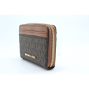 MICHAEL KORS(マイケルコース) Women's Card Case Wallet, Brown, Small